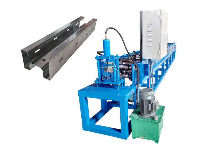 12 Steps C Channel Roll Forming Machine Productivity 30-35M/Min With ...